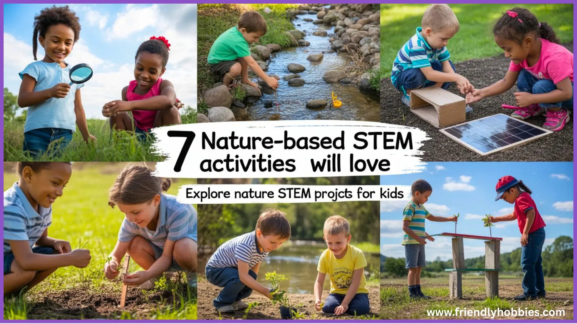 7 Backyard STEM Activities for Kids | Fun Nature Science Projects ...