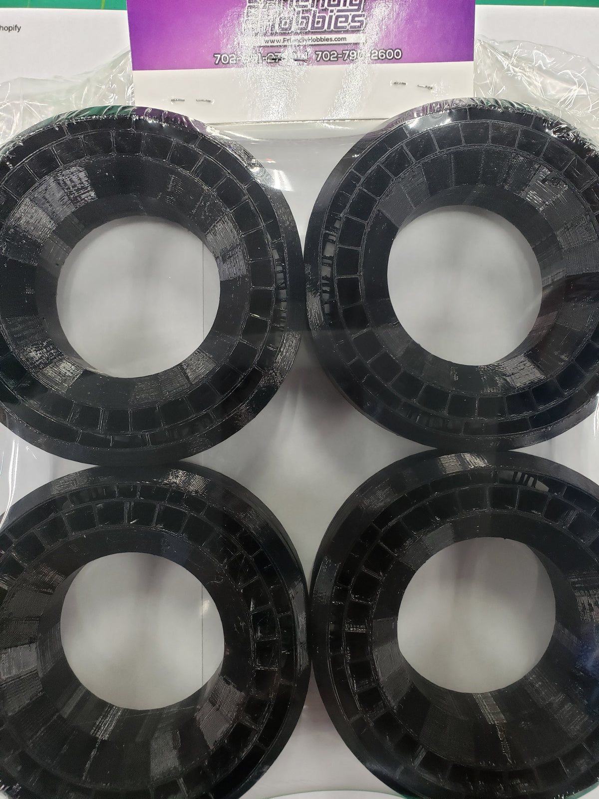 Friendly Hobbies Crawler Tire Inserts - 3D Printed TPU